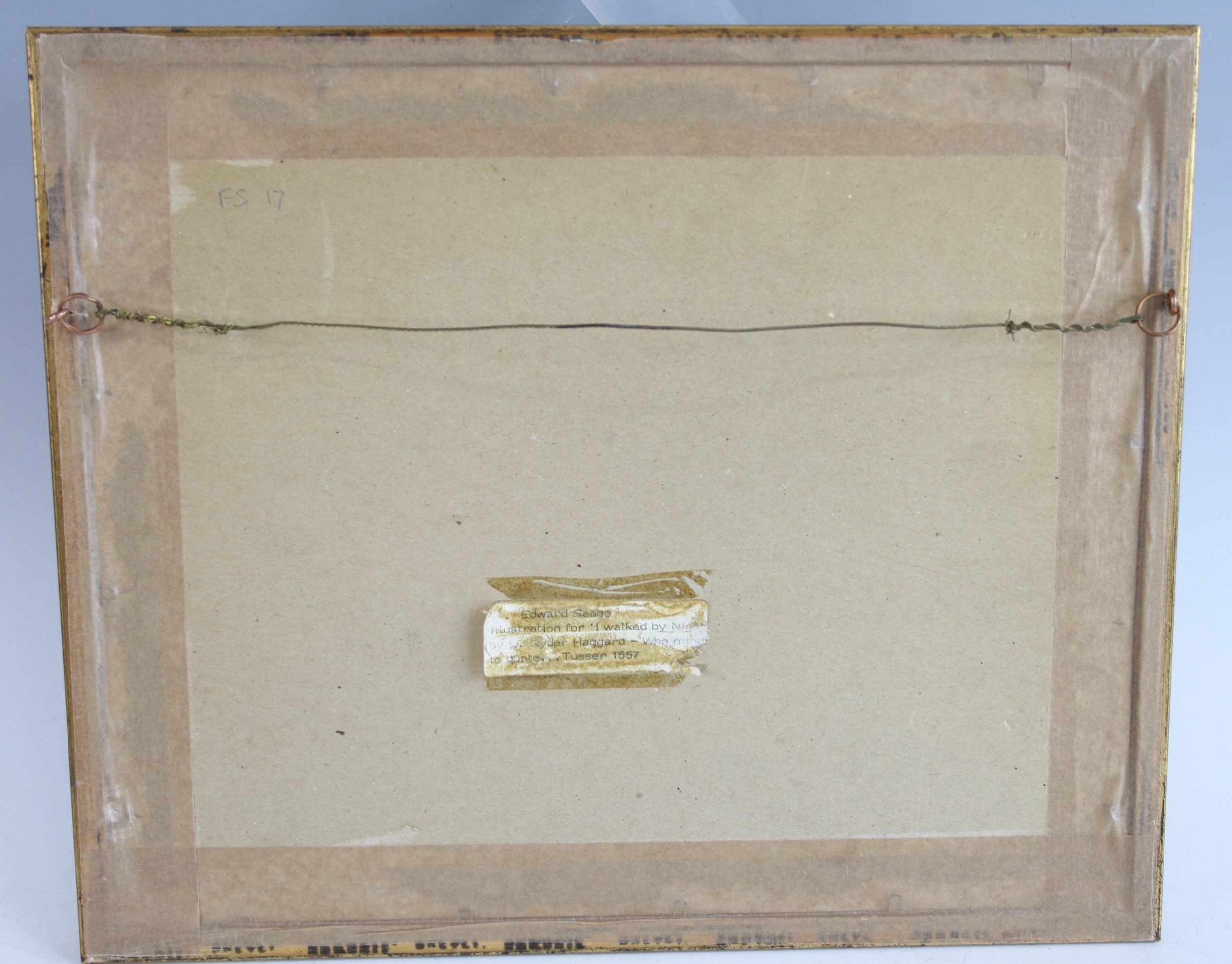 Edward Brian Seago | - pencil drawing book illustration for I Walked by ...