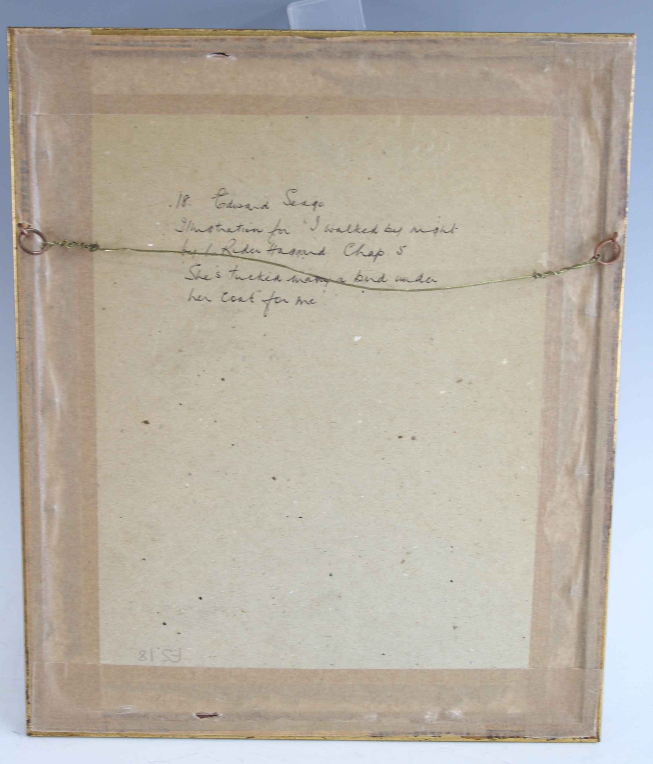 Edward Brian Seago | - pencil drawing book illustration for I Walked by ...