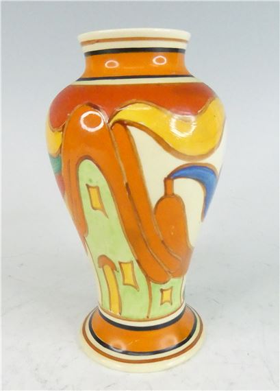Clarice Cliff | A rare Clarice Cliff Mei-Ping Green House pattern ...
