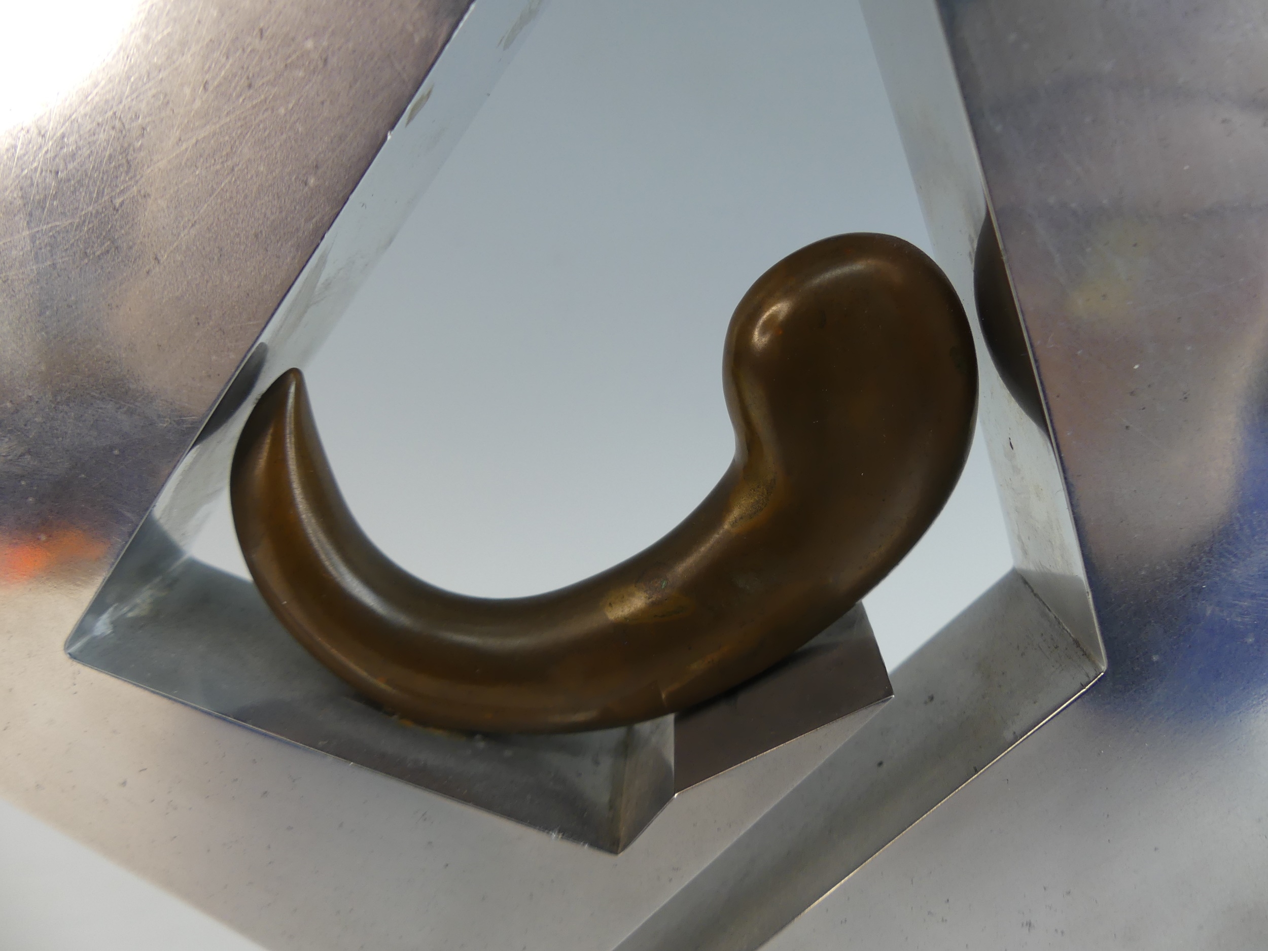Gordon Allen | a contemporary abstract aluminium and bronze sculpture ...