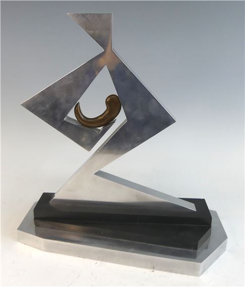 Gordon Allen | a contemporary abstract aluminium and bronze sculpture ...