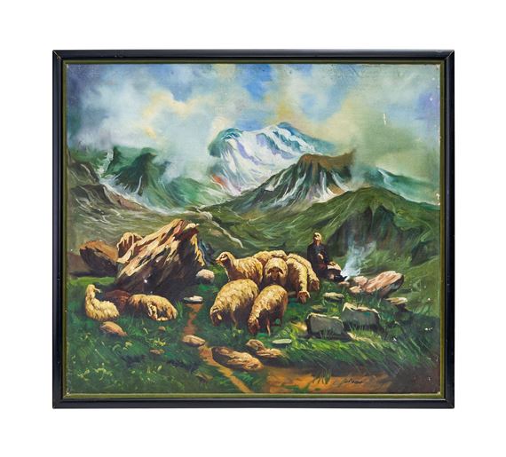 Sadeeq Ahmad | KURDISH SHEPHERD SCENE | MutualArt