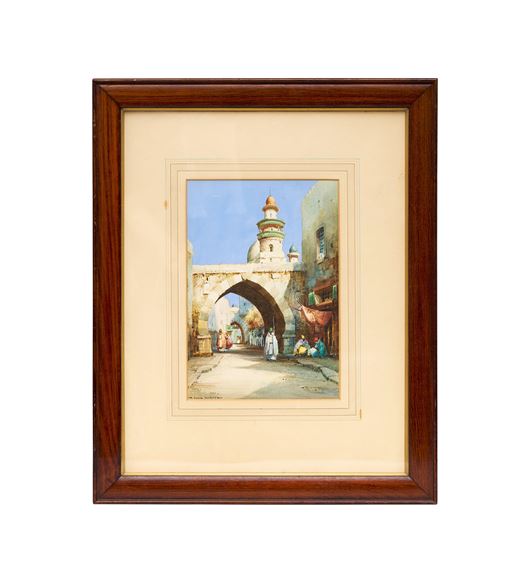 Cyril Hardy | Street in Palestine | MutualArt