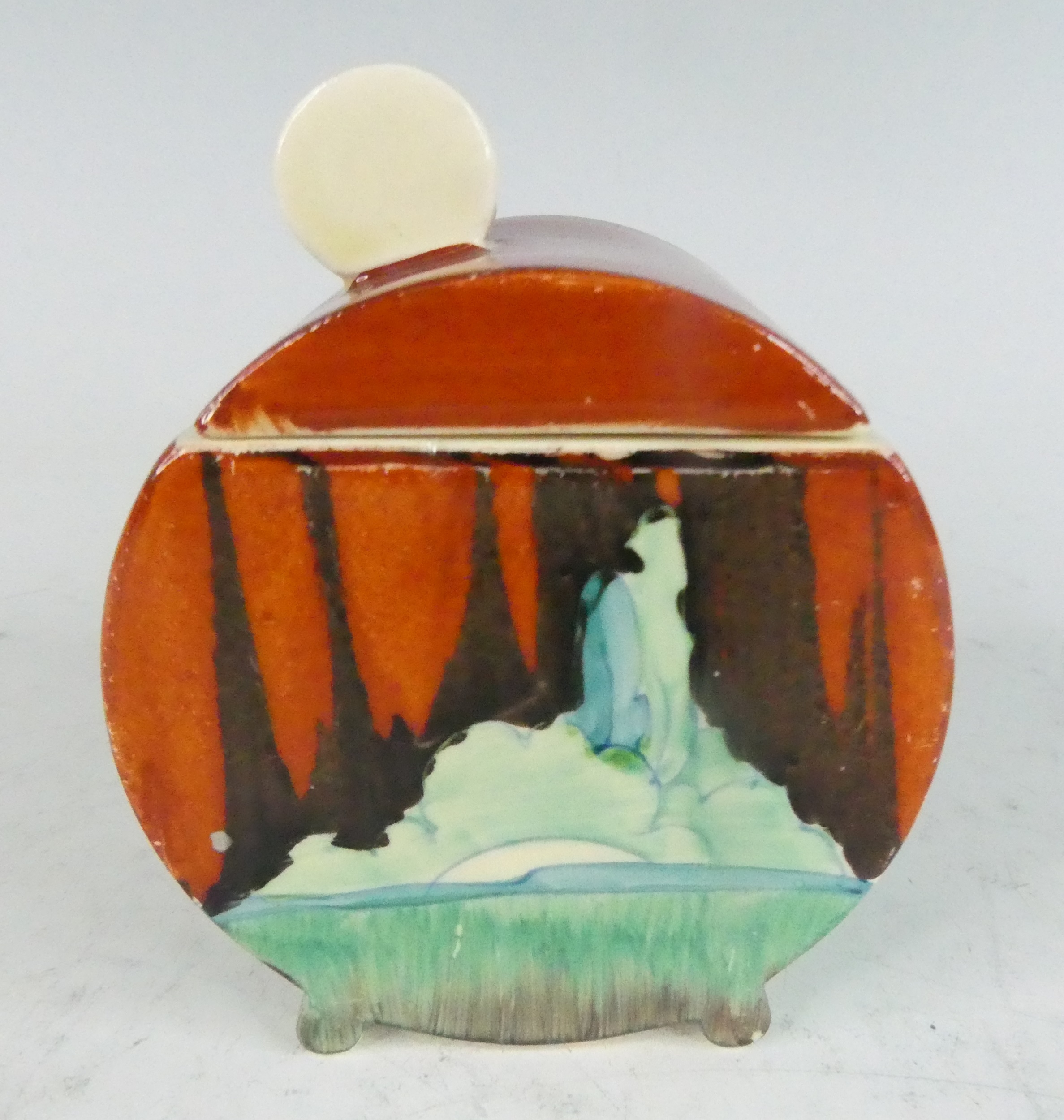 Clarice Cliff | A 1930s Clarice Cliff Forest Glen pattern pottery ...