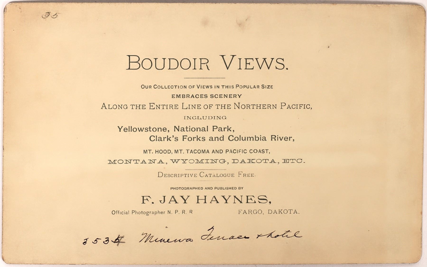 Frank Jay Haynes | Boudoir View Photo by F J Haynes | MutualArt