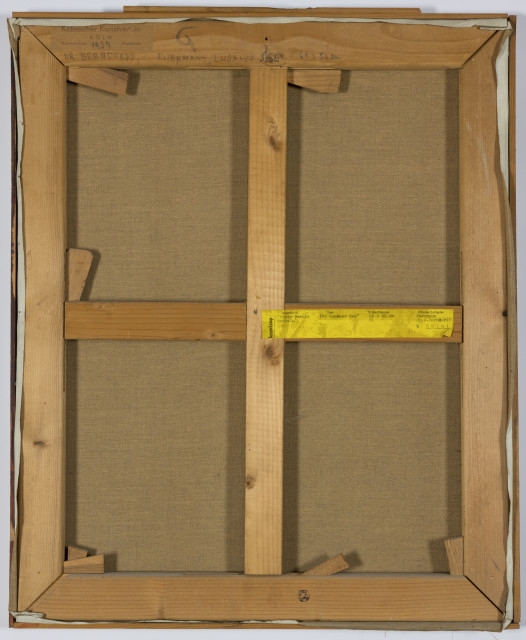 Hans Purrmann | Segelboot im Hafen (1958) | MutualArt