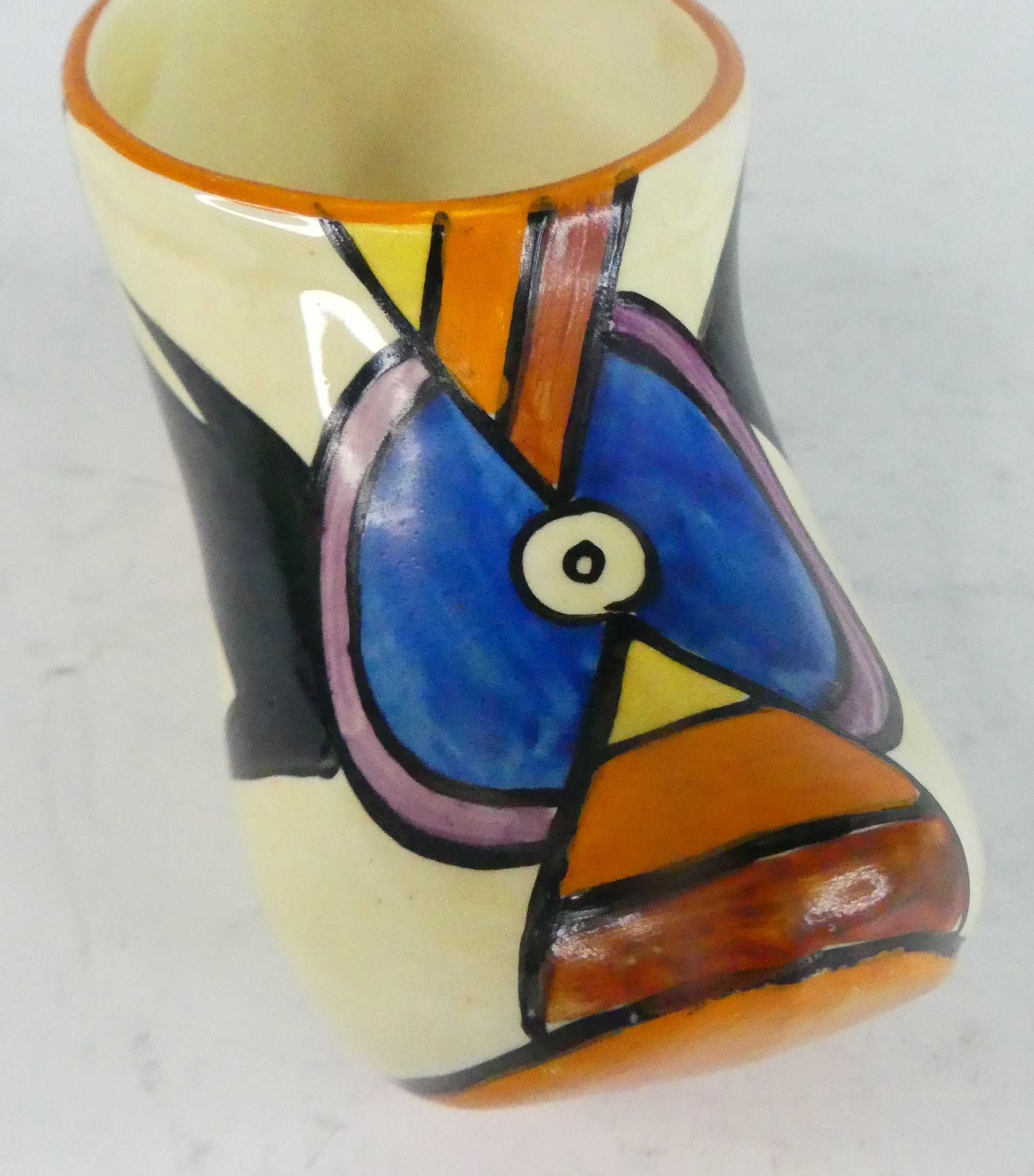 Clarice Cliff | A rare 1930s Clarice Cliff Lightning pattern pottery ...