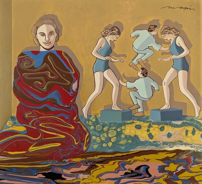 Maurice Rapin | Shock wave (1977) | MutualArt