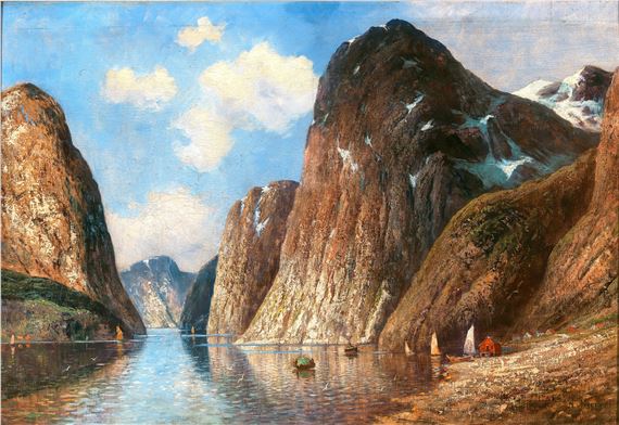 Eilert Adelsteen Normann | Fjordlandschaft | MutualArt
