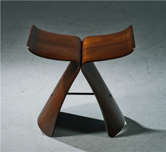 Sori Yanagi | A butterfly stool (1954) | MutualArt