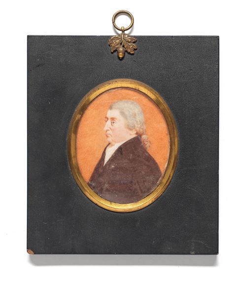 Edward Miles | A portrait miniature of Sir John Eden, 4th Baronet (1740 ...