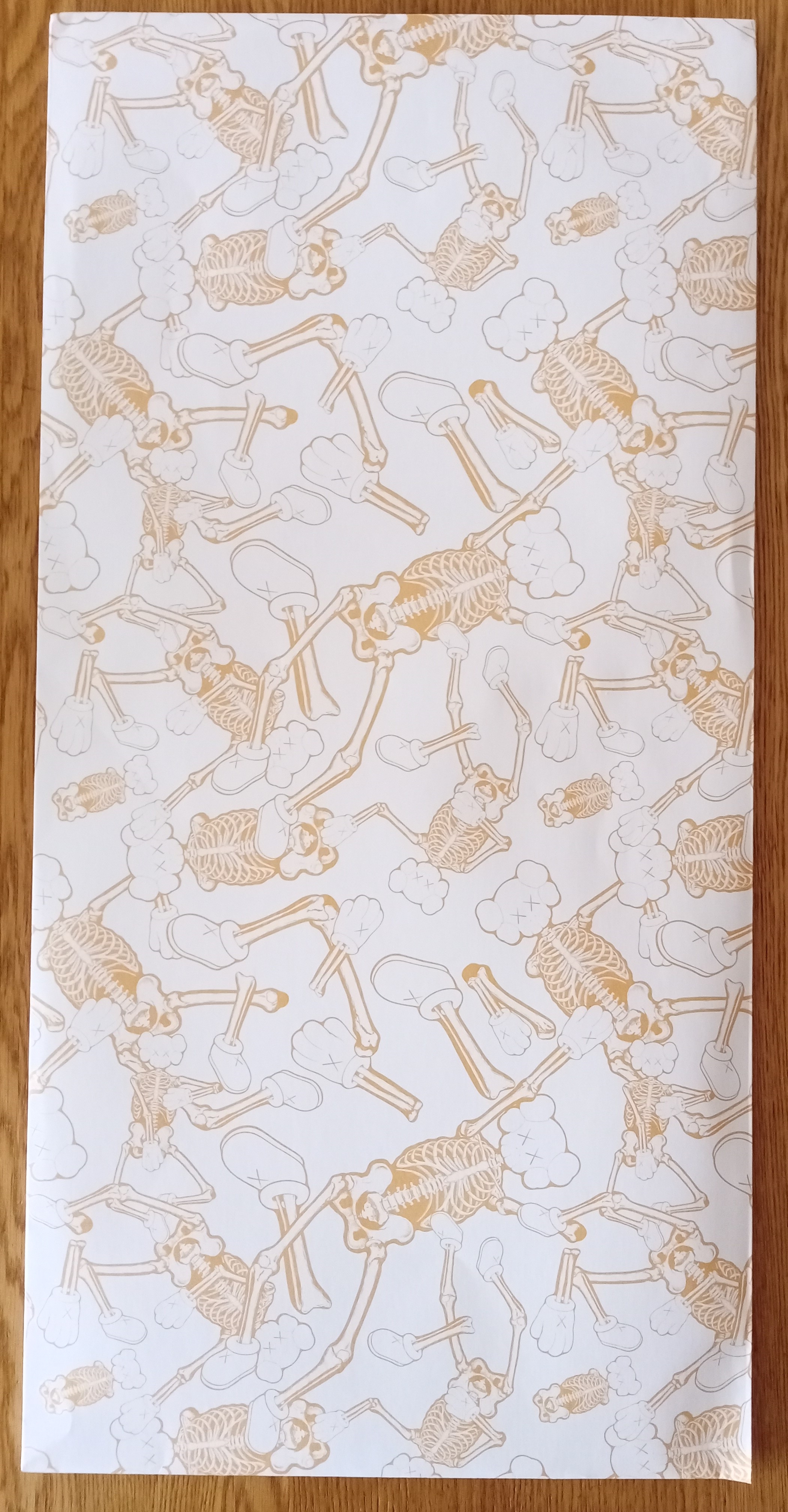 KAWS | Skeleton Board Cut out Ornament Bones, 2021 (2021) | MutualArt