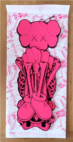 KAWS | Skeleton Board Cut out Ornament Bones, 2021 (2021) | MutualArt