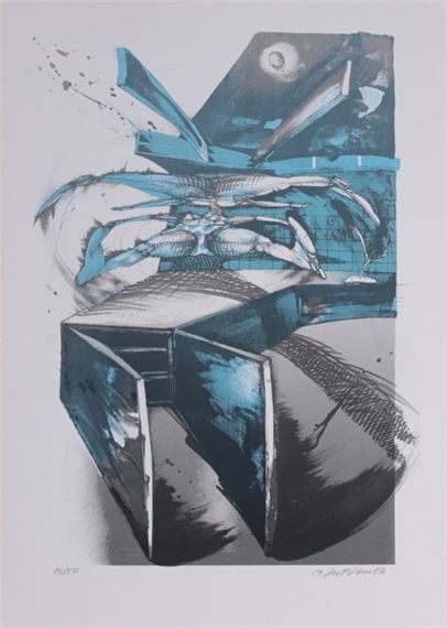 Michael Rittstein | Levitace v kuchyni (1983) | MutualArt