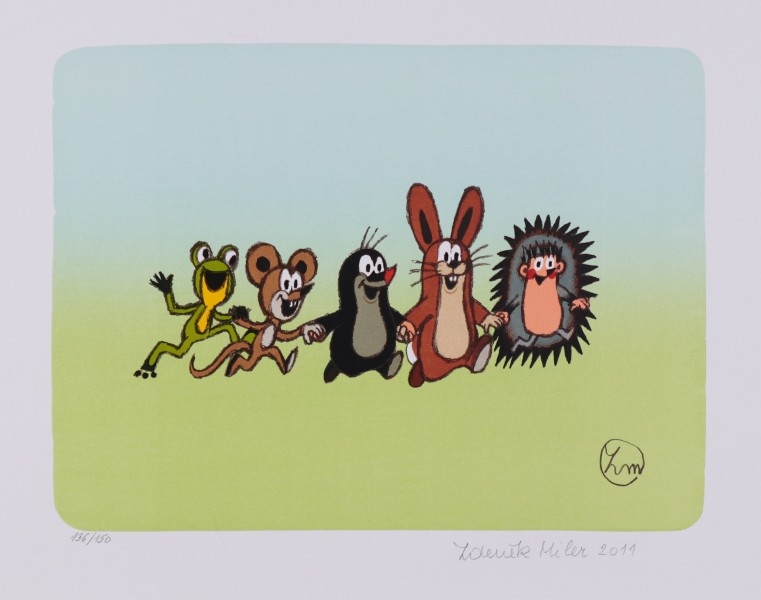 Zdeněk Miler | Krtek a zvířátka (2011) | MutualArt
