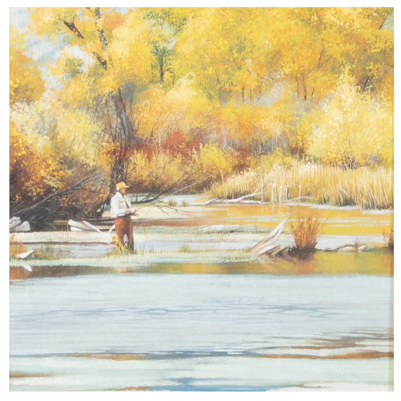 Shirley Cleary | Day of Fishing | MutualArt