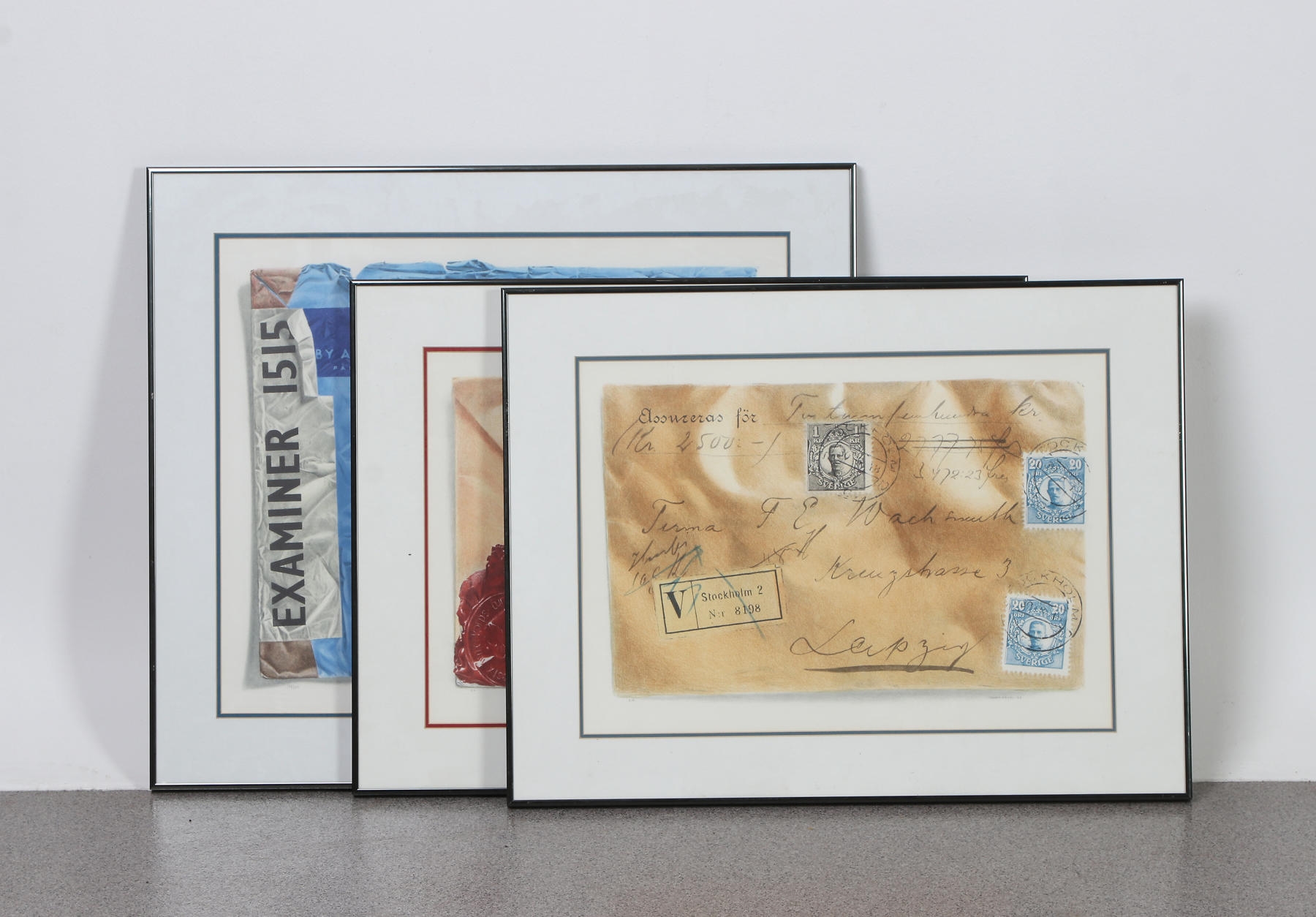 Magnus Krook | Kompositioner med brev | MutualArt