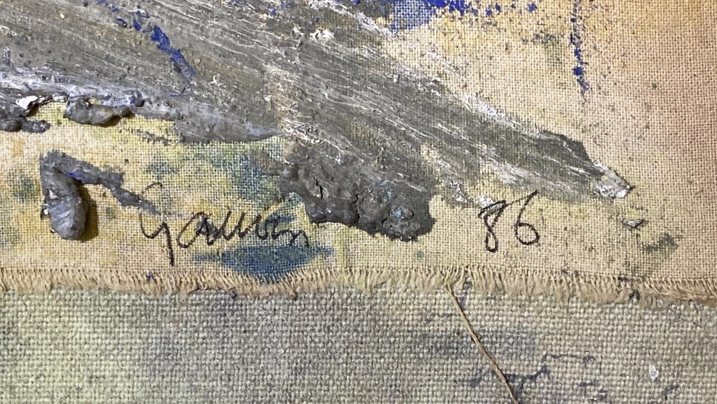 Alain Gavin | La Feuille Bleu (1986) | MutualArt