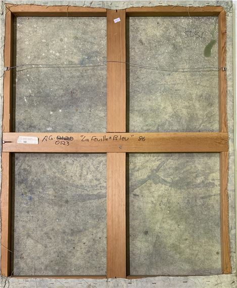 Alain Gavin | La Feuille Bleu (1986) | MutualArt