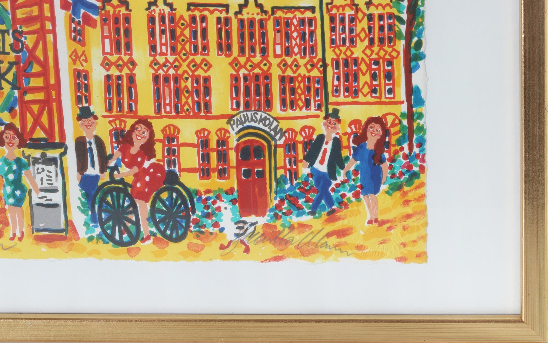 Gunilla Mann | Malmömotiv, Husen i våra hjärtan | MutualArt