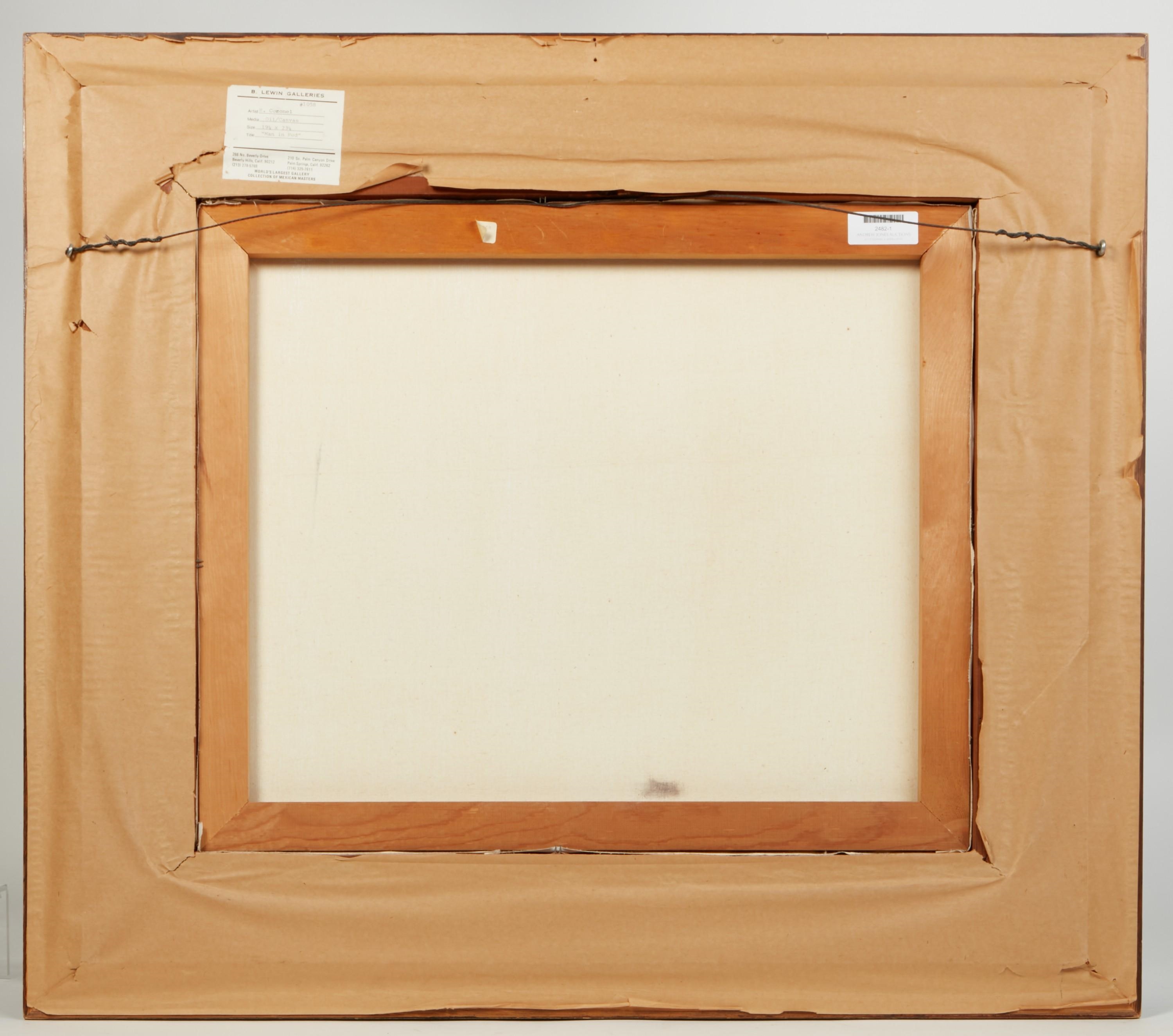 Rafael Coronel | Man in Red | MutualArt