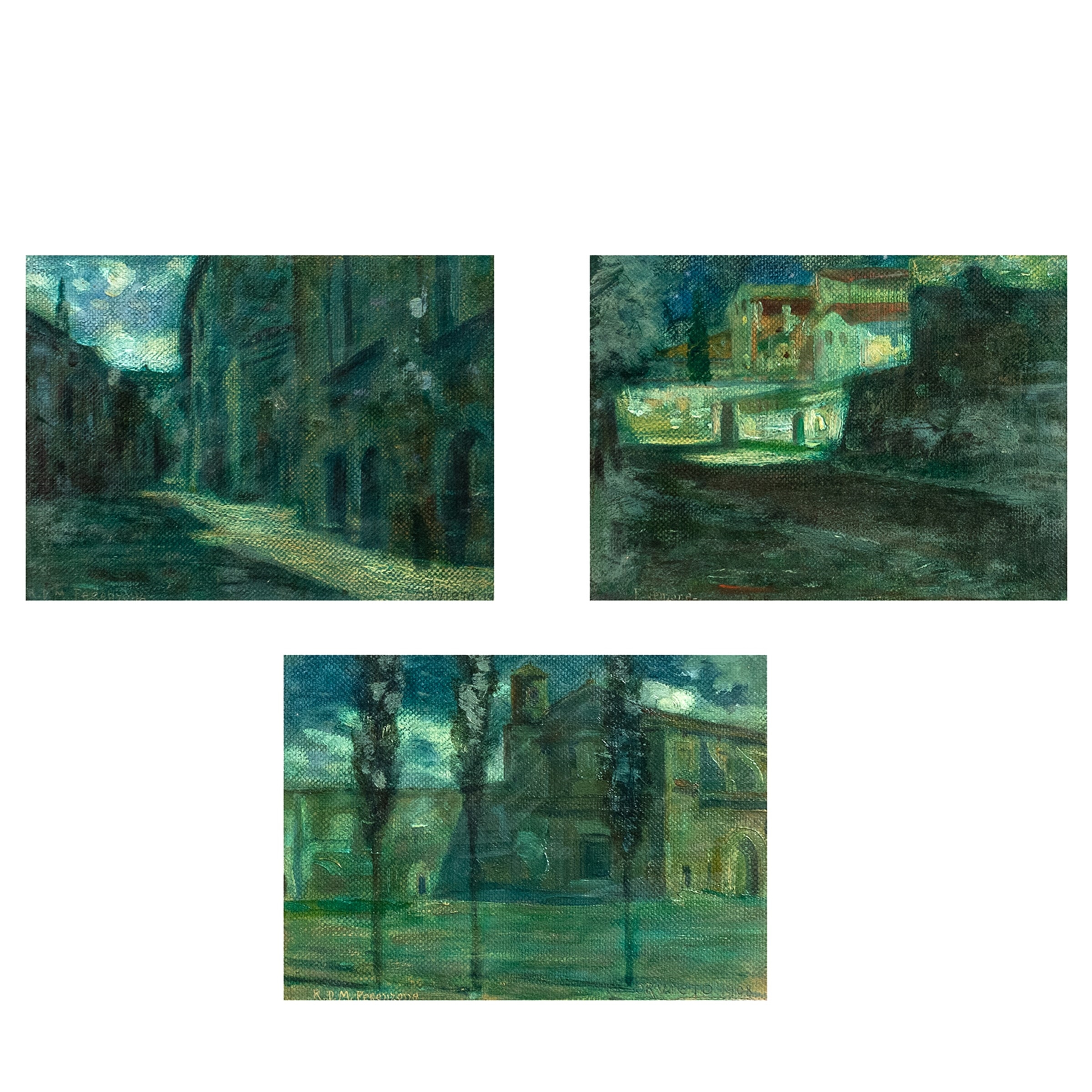 Raoul Dal Molin Ferenzona | Vedute di Orvieto (1908) | MutualArt