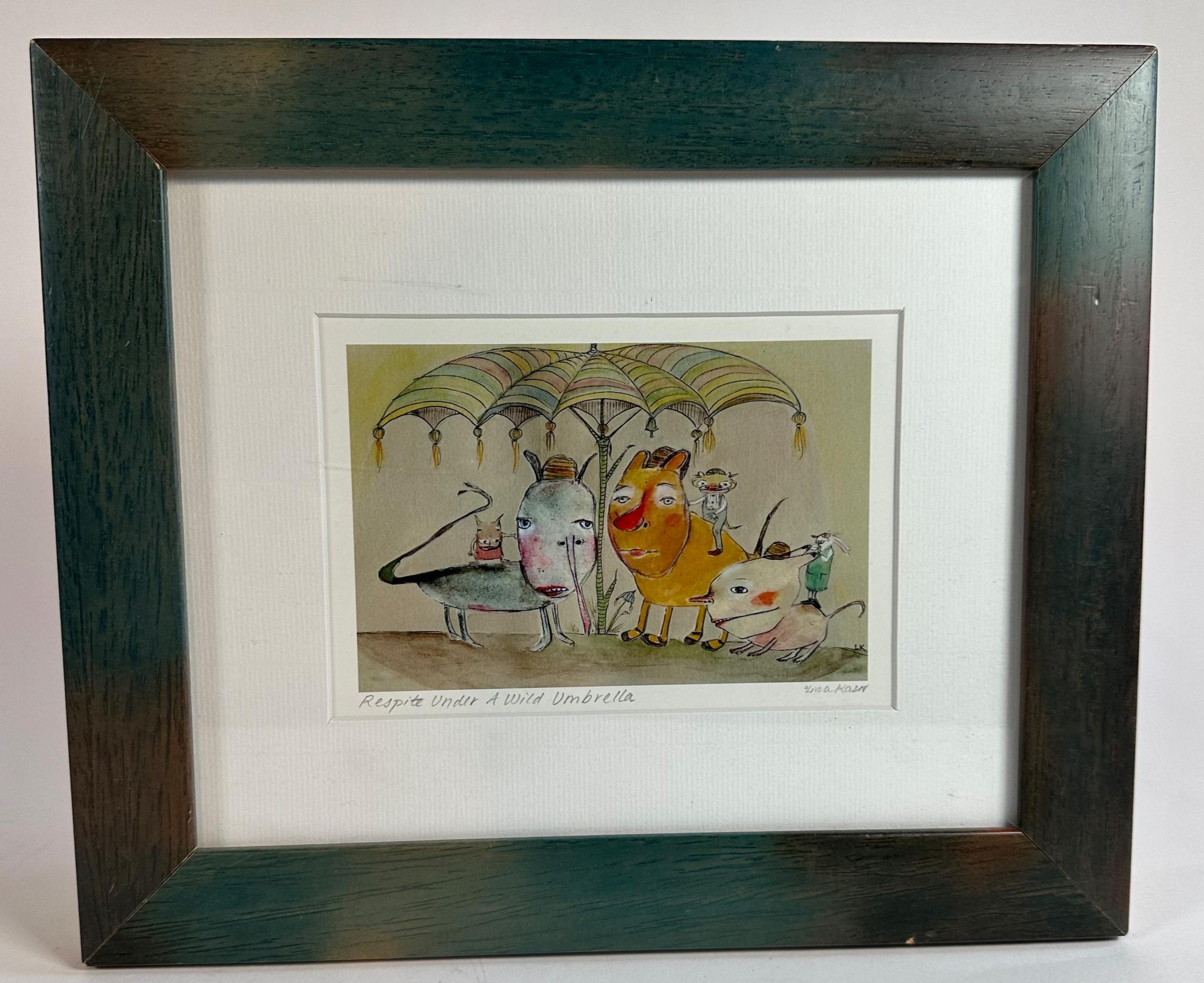 Lisa Kaser | Respite Under A Wild Umbrella | MutualArt