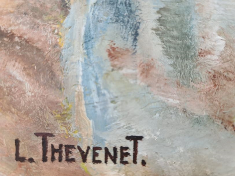 Louis Thévenet | Still life with stoneware jug and fruit | MutualArt