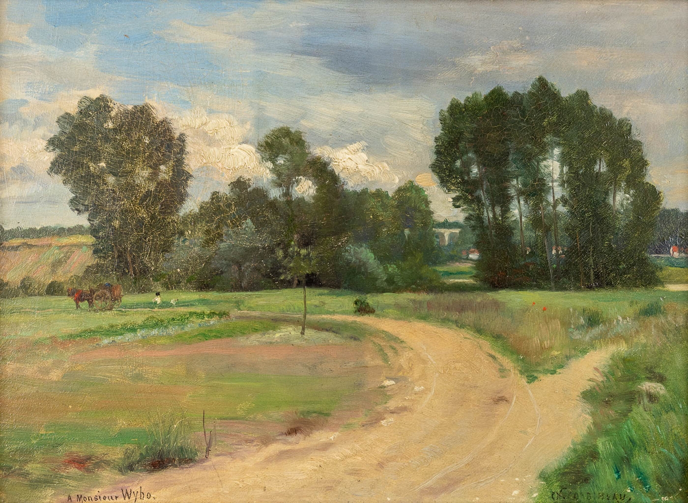 Charles Auguste Corbineau | A painting | MutualArt