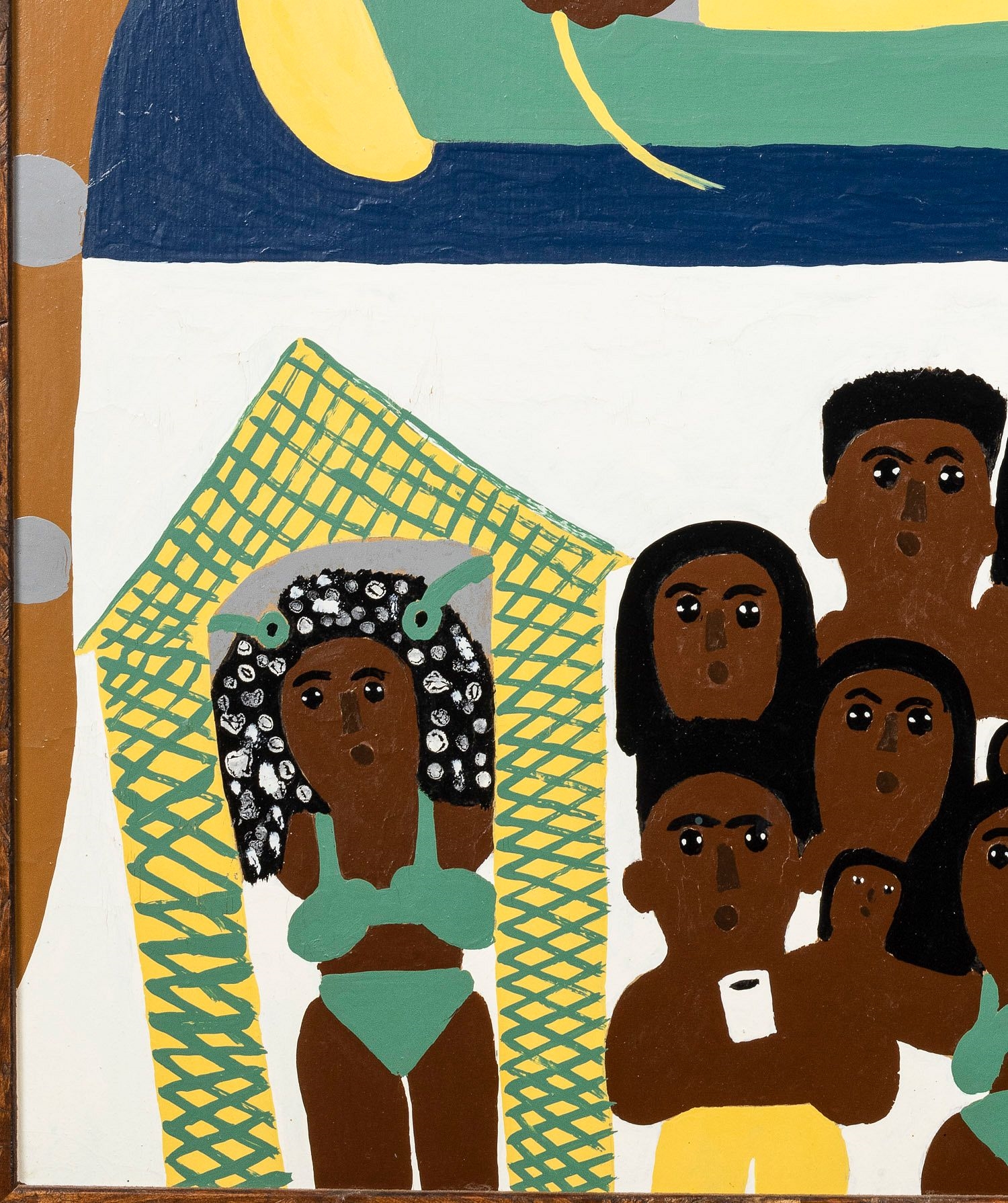 Amos Ferguson | Bahamian Scene (1991) | MutualArt