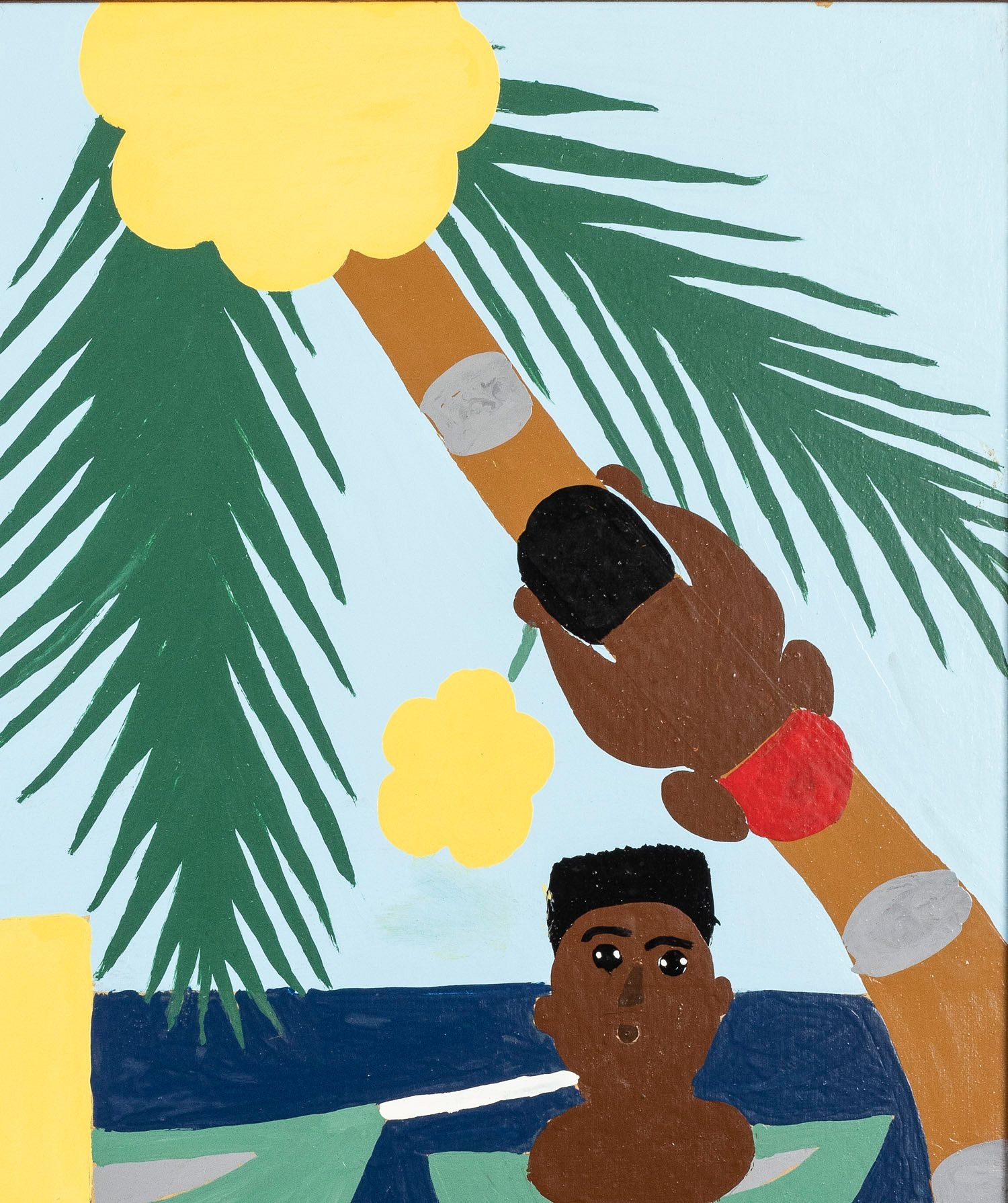 Amos Ferguson | Bahamian Scene (1991) | MutualArt