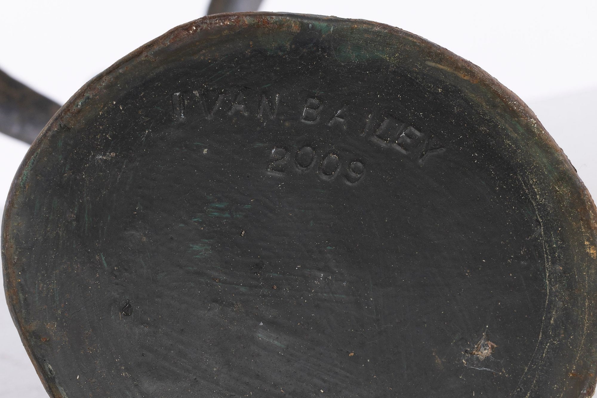 Ivan Bailey | Wrought Iron Sculpture of Bird and Marsh Grass (2009 ...