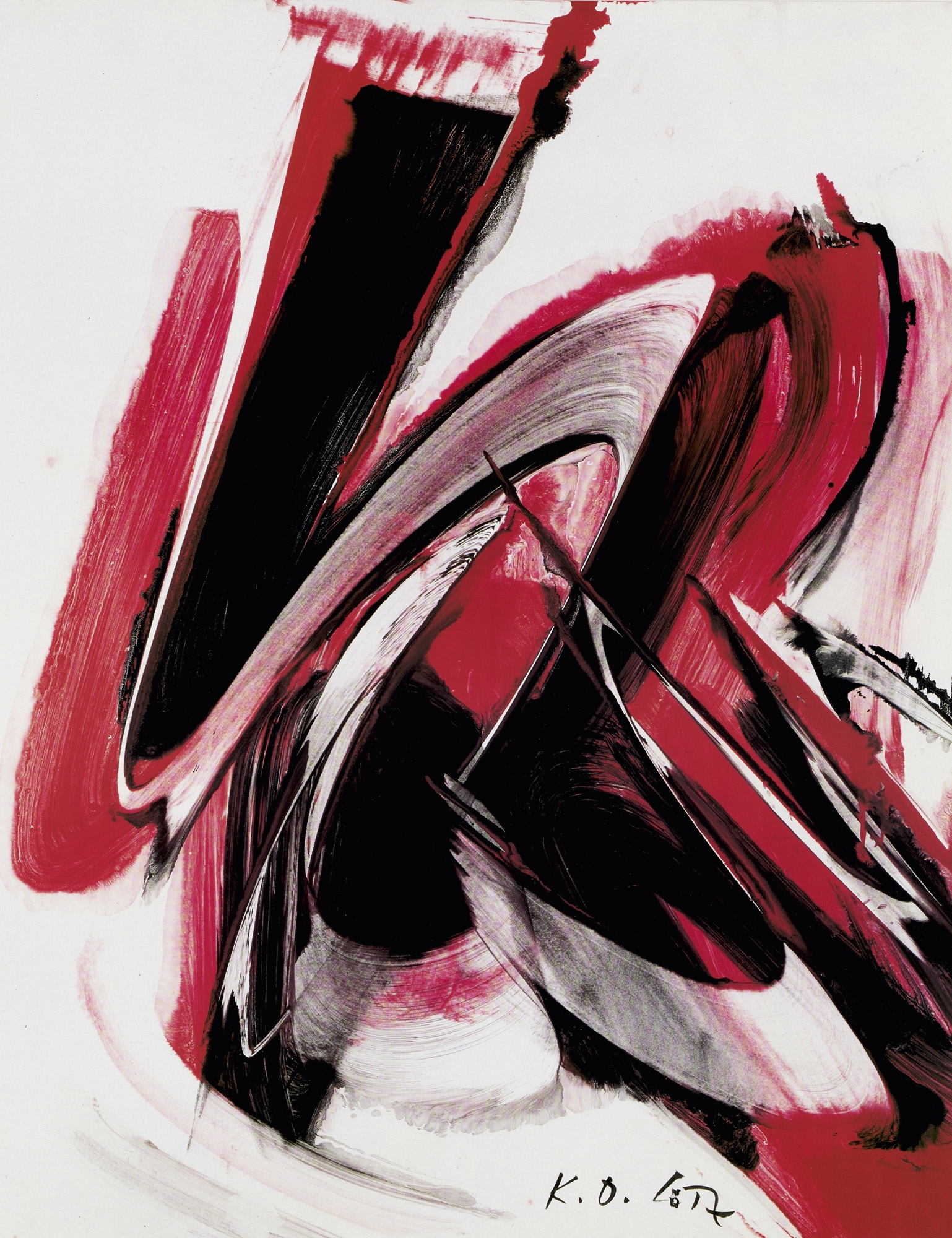 Karl Otto Götz | Sammlung von vier Arbeiten (1990) | MutualArt