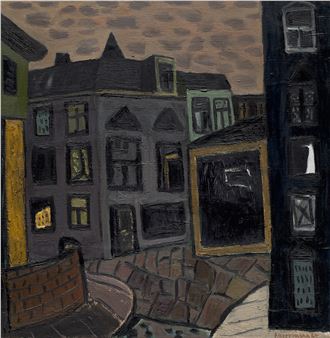 Peter Herrmann | Stadtansicht II (1984) | MutualArt