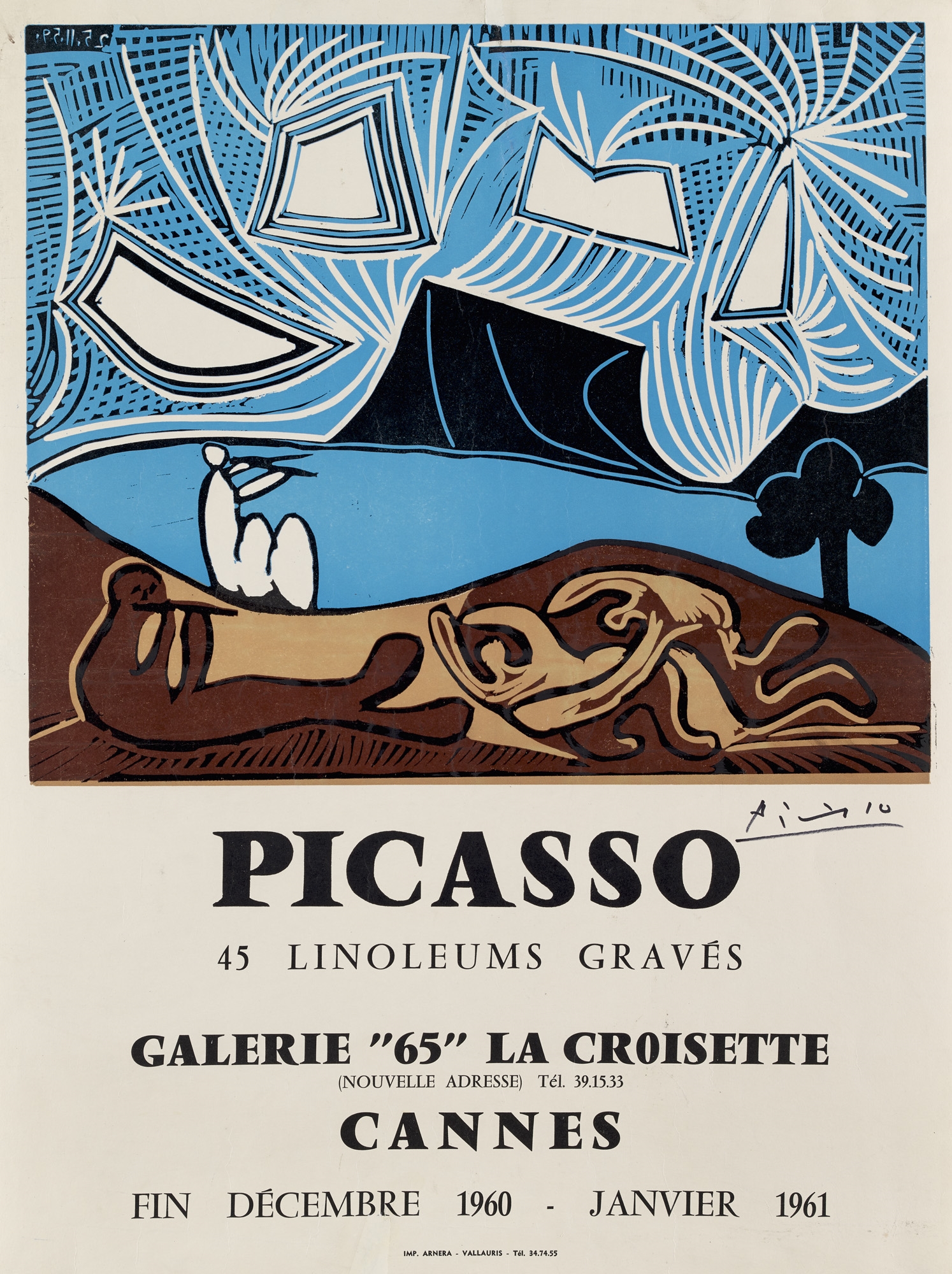 Pablo Picasso | Picasso 45 Linoleums Gravés (1960 - 1961) | MutualArt