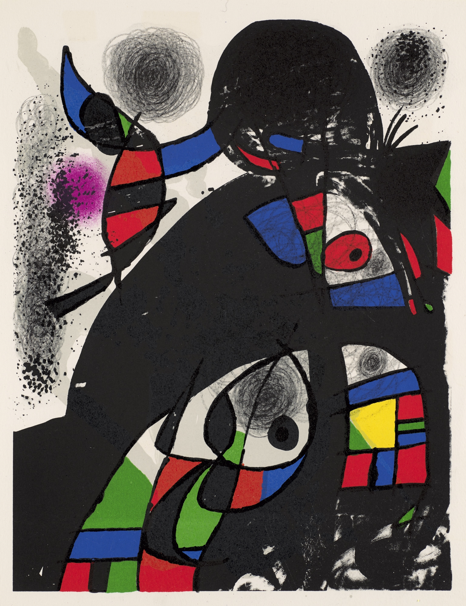 Joan Miró | Hommage à San Lazzaro (1975) | MutualArt