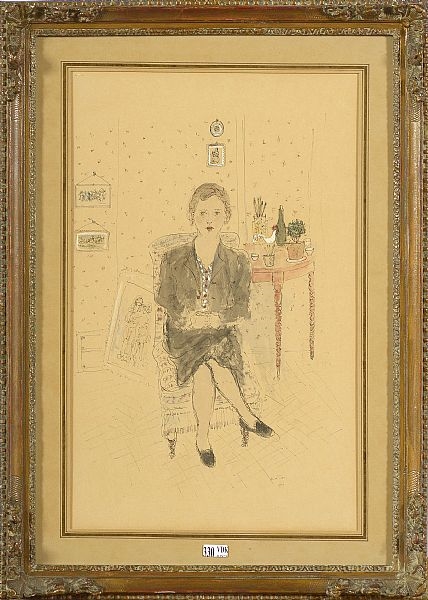 Alice Frey | Plume d’encre et lavis d’encre rehaussé à l’aquarelle sur ...