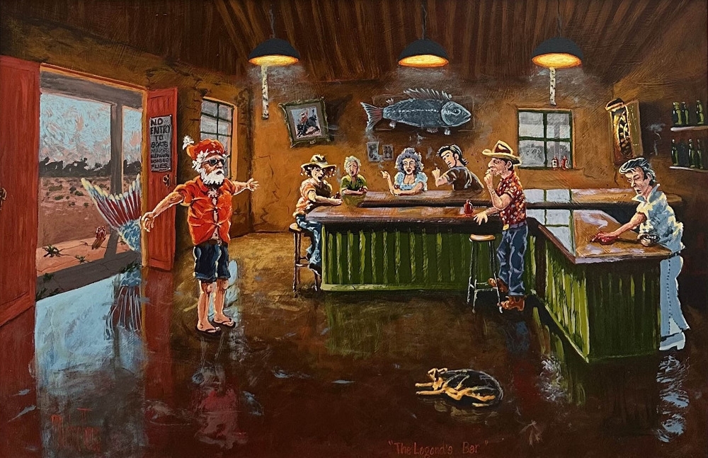 Michael Jones | The Legends Bar | MutualArt