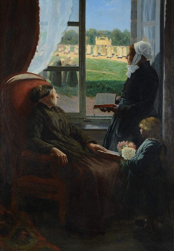 Constantin Leroux | From the window | MutualArt