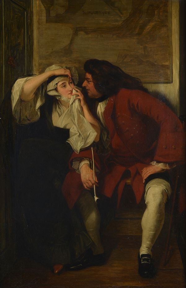 Charles Robert Leslie | The fortune teller | MutualArt