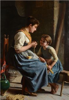 Luigi Bechi | 164 Artworks at Auction | MutualArt