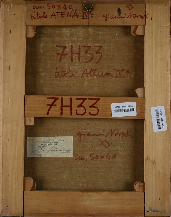 Gianni Novak | Athena IV, 1972 (1972) | MutualArt