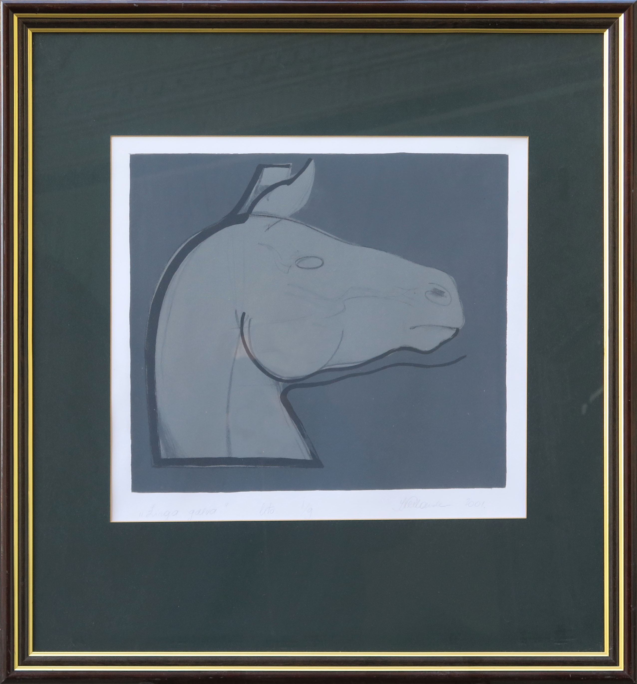 Ilze Neilande | Zirga galva (2001) | MutualArt