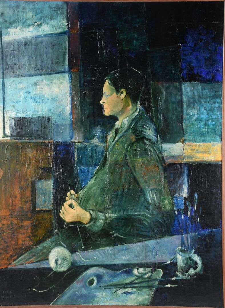 Stani Nitkowski | Portrait de femme enceinte. (76) | MutualArt