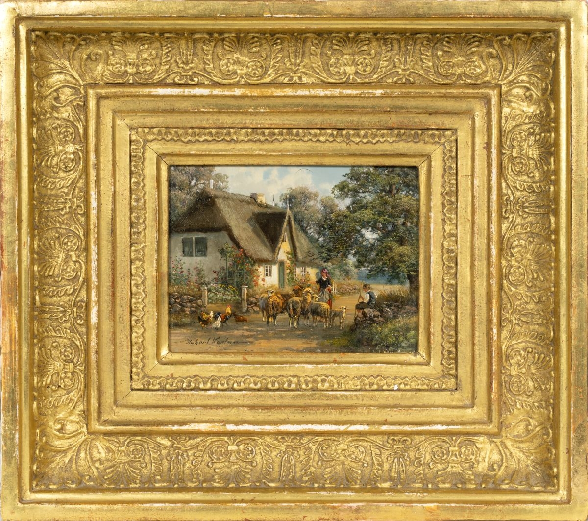 Hubert Kaplan | Small Flock | MutualArt