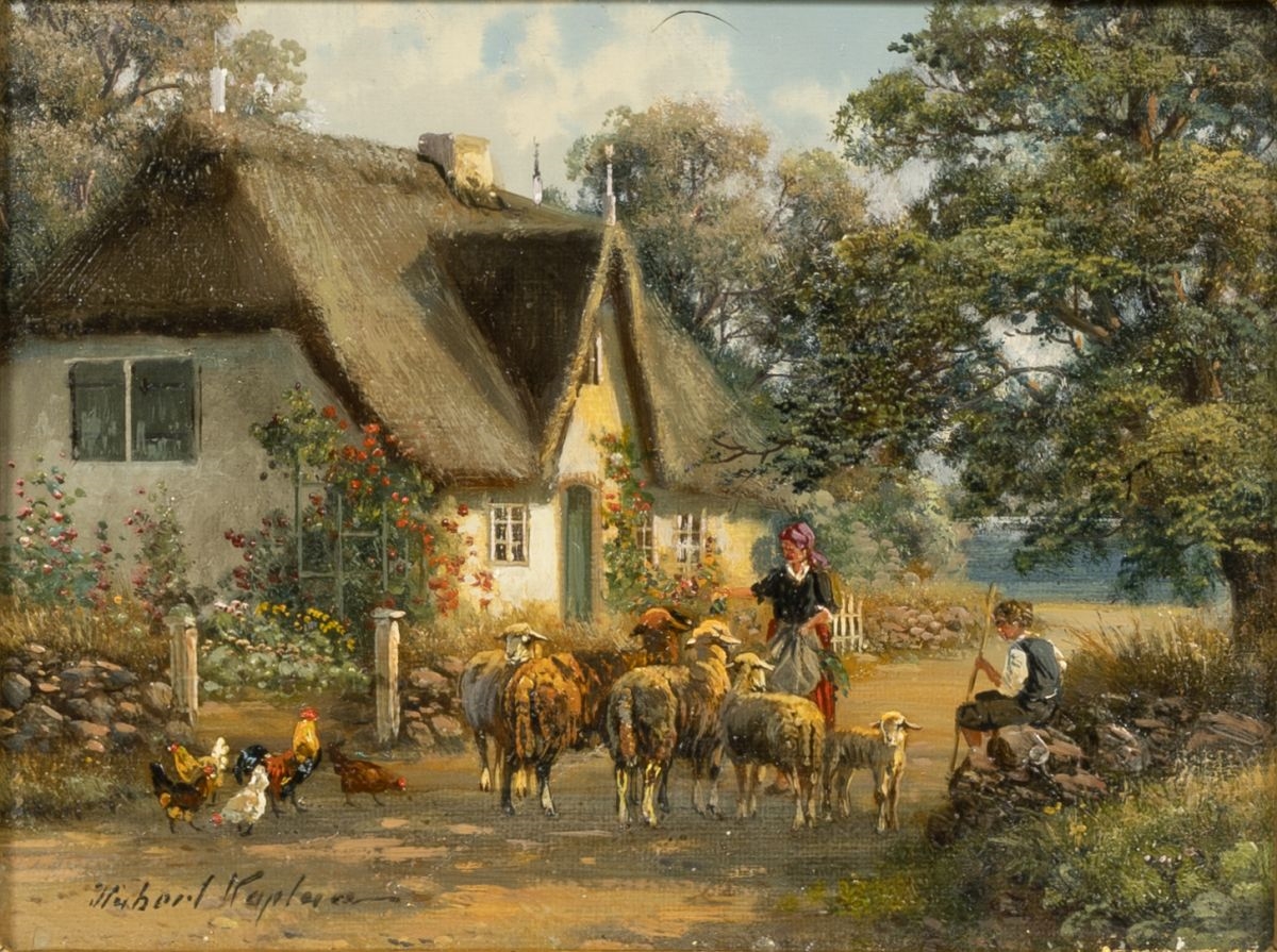 Hubert Kaplan | Small Flock | MutualArt