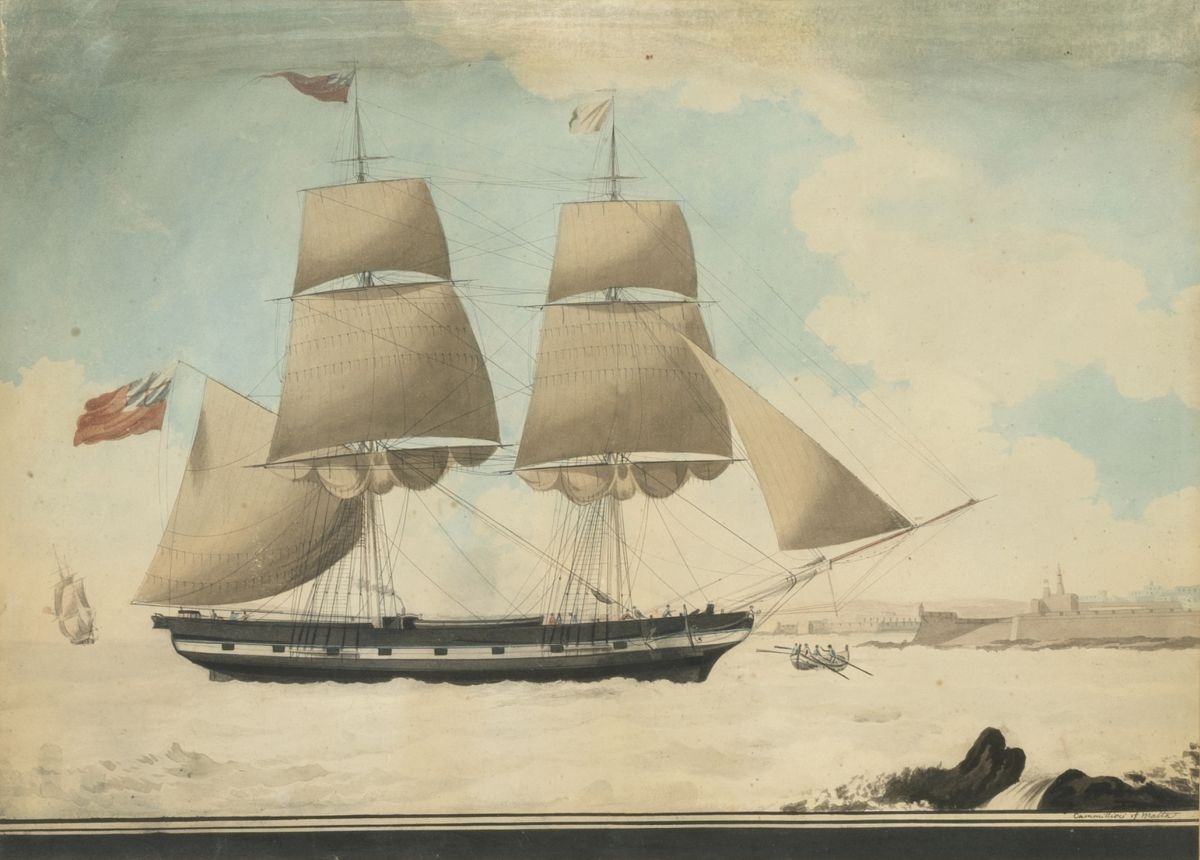 Nicholas S. Cammillieri | The British barque Anna Robertson of ...