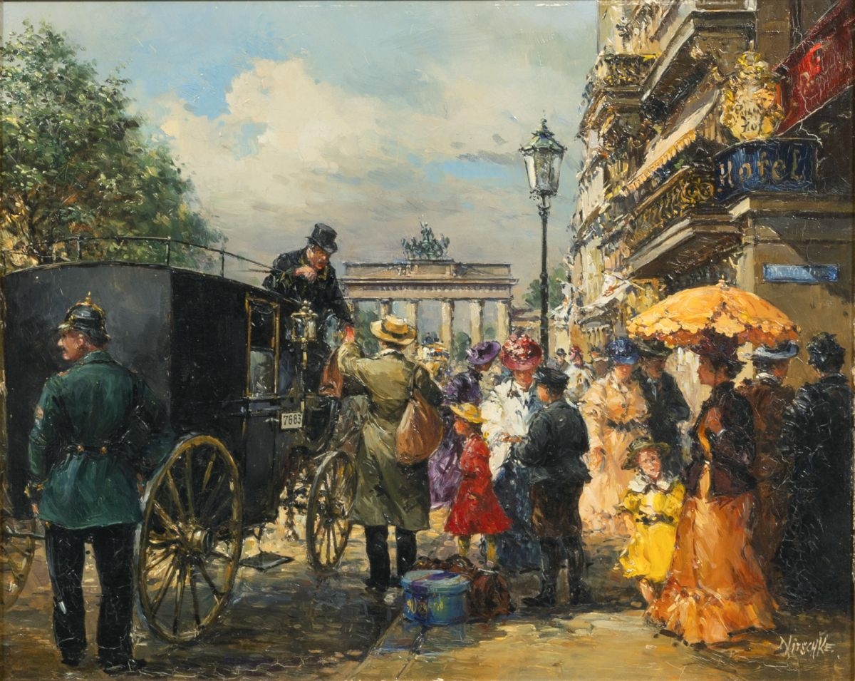 Detlev Nitschke | Berlin Street Scene | MutualArt