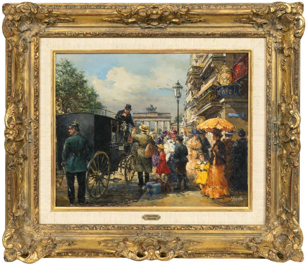 Detlev Nitschke | Berlin Street Scene | MutualArt