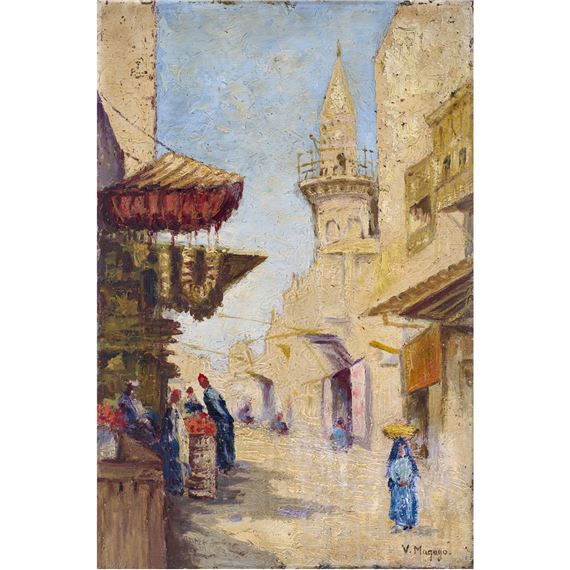 Vincent Manago | Street from Argel | MutualArt